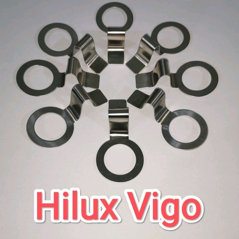 Center Cap Locks for Toyota Fortuner Hilux Prado (Stainless Stainless ...