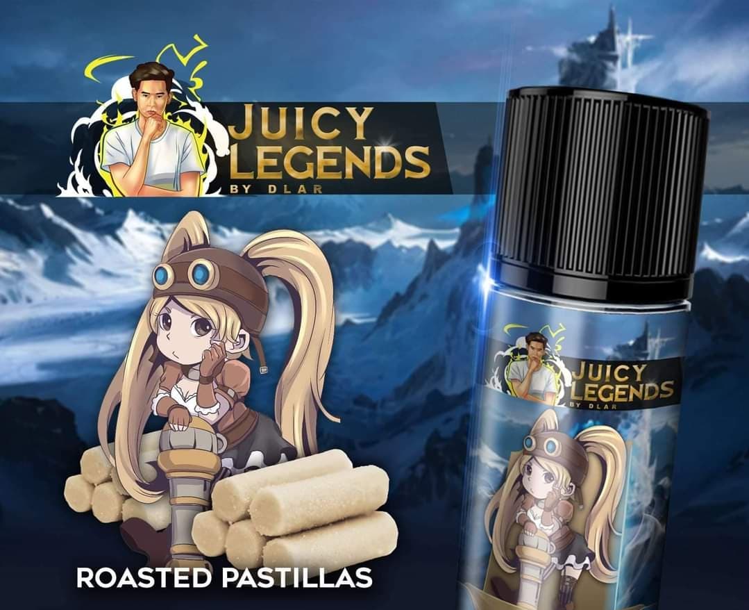 JUICY LEGENDS 100ML VAPE JUICE E LIQUID ROASTED PASTILLAS | Lazada PH