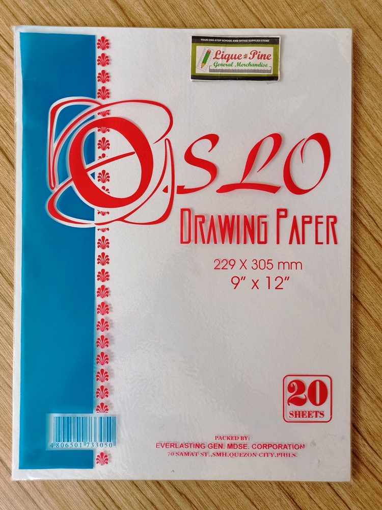 (LIQUE-PINE) 20 SHEETS OSLO PAPER (REPACK) | Lazada PH