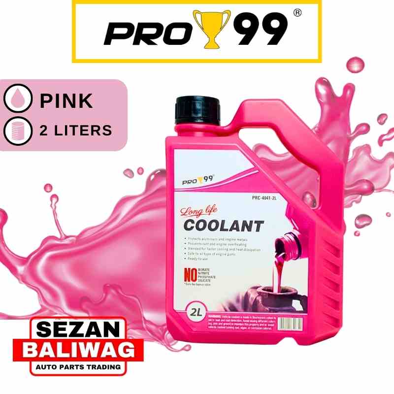 PRO99 LONG LIFE COOLANT PINK & GREEN 2 LITERS PRC-4041-2L | Lazada PH