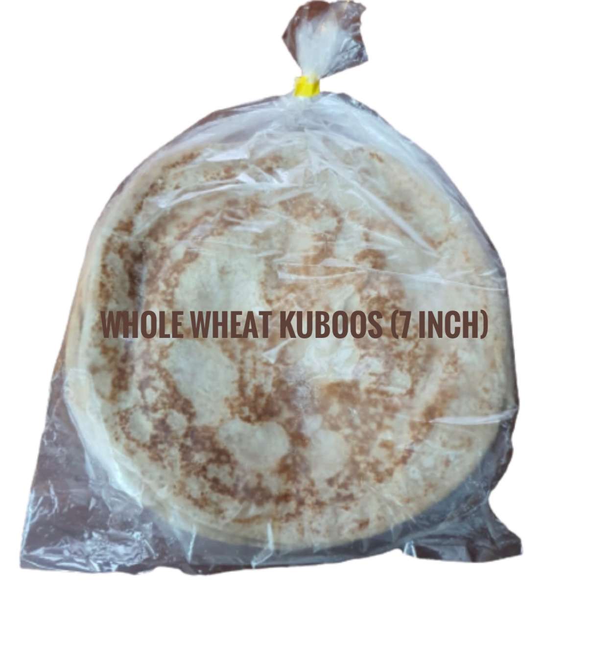 5 units of (Mini) Whole Wheat Laffa (Kuboos) Bread (Arabic Bread ...