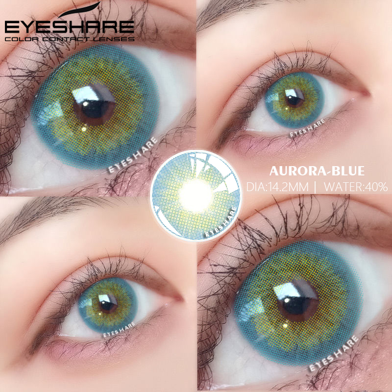 2022 new🌈🌈EYESHARE AURORA series Dream Color Contact Lenses European ...