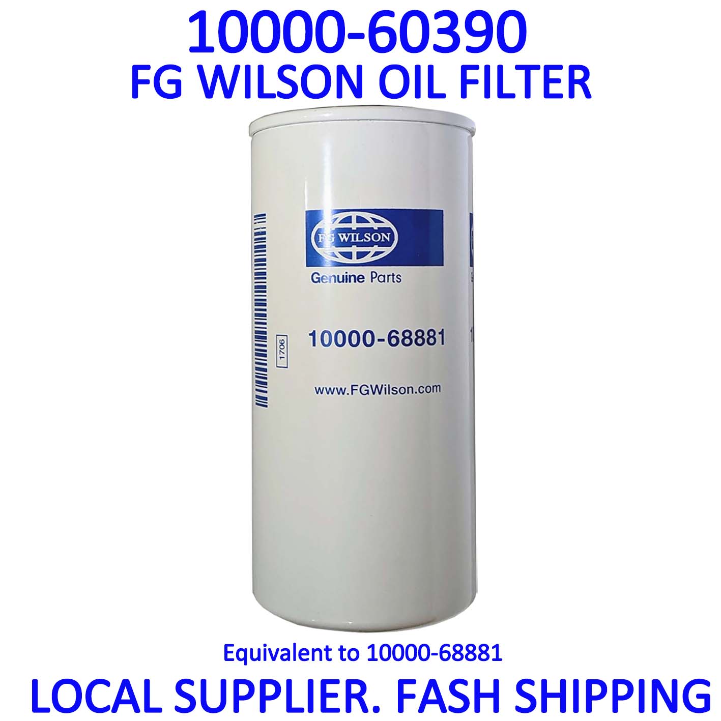 10000-60390, OIL FILTER, SPIN-ON, [LOCAL SUPPLIER, FAST SHIPPING], FOR ...