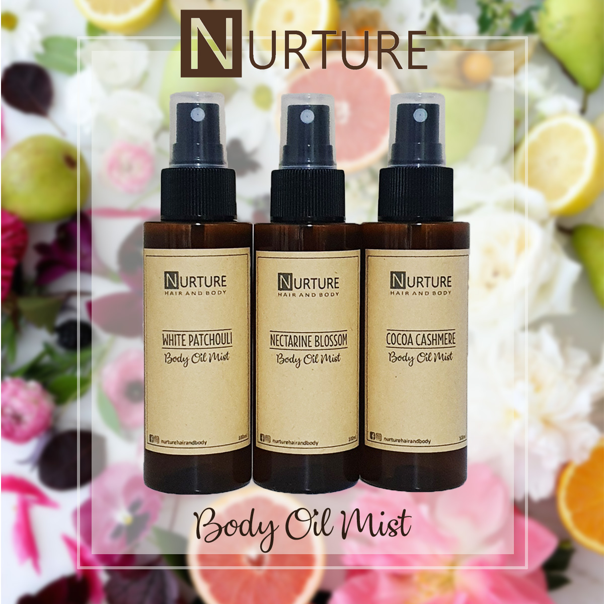 NURTURE Body Oil Mist | Lazada PH
