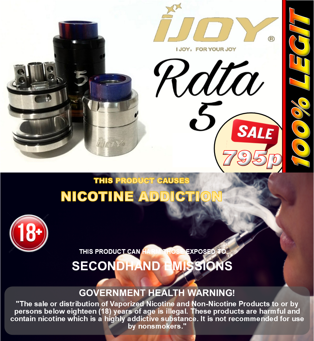 IJOY RDTA 5 Tank - 4ml | Lazada PH