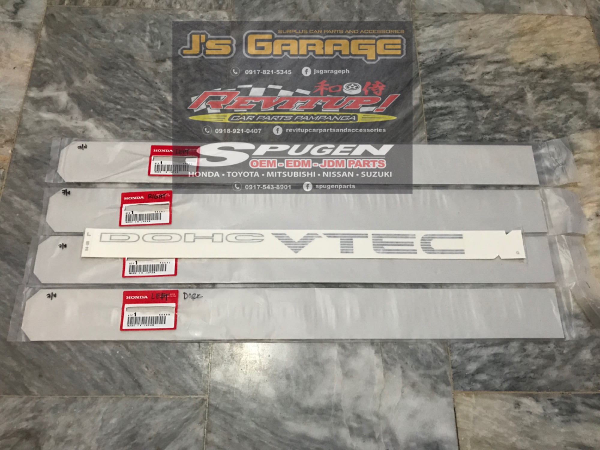 Genuine Honda Civic EG/EK sedan dohcvtec decals | Lazada PH