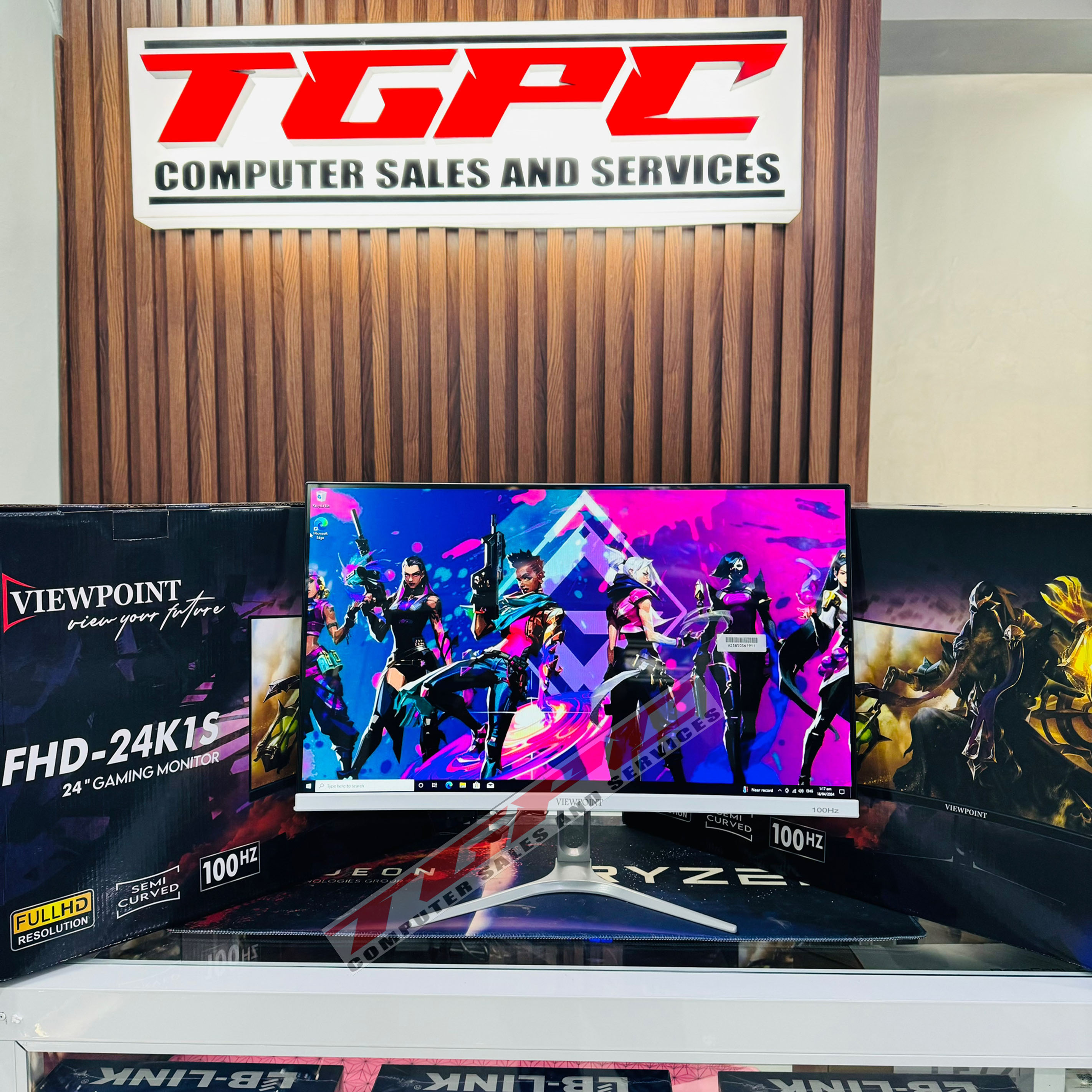 VIEWPOINT 24inch 100hz Semi Curved Gaming Monitor | Lazada PH