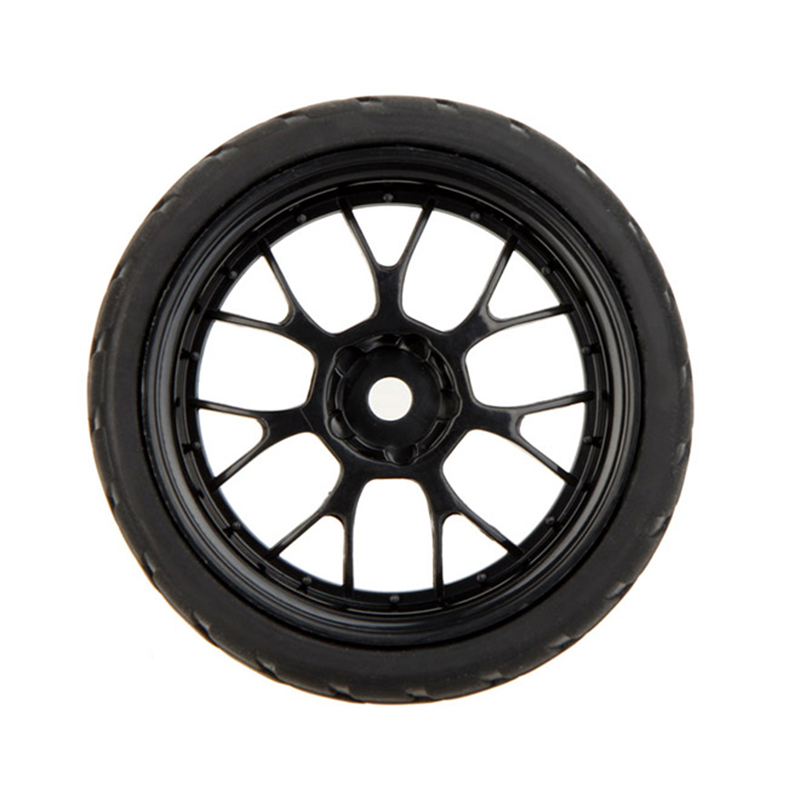 4pcs High Performance 1/10 Rally Car Rim Wheels and Tires 20101 for ...
