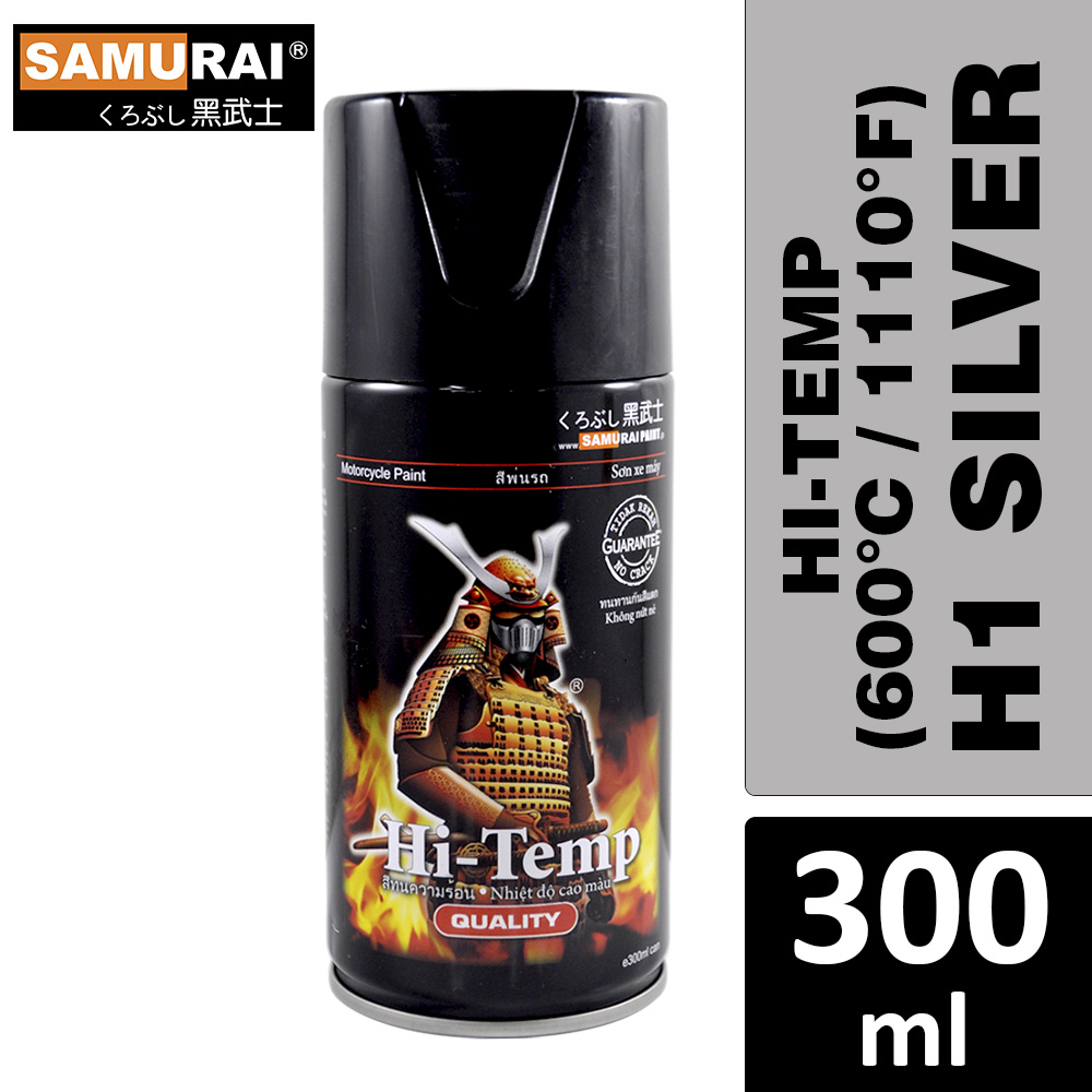 Samurai H1*** SILVER HI-TEMPERATURE (600C) SAMURAI 300ML [Made in ...