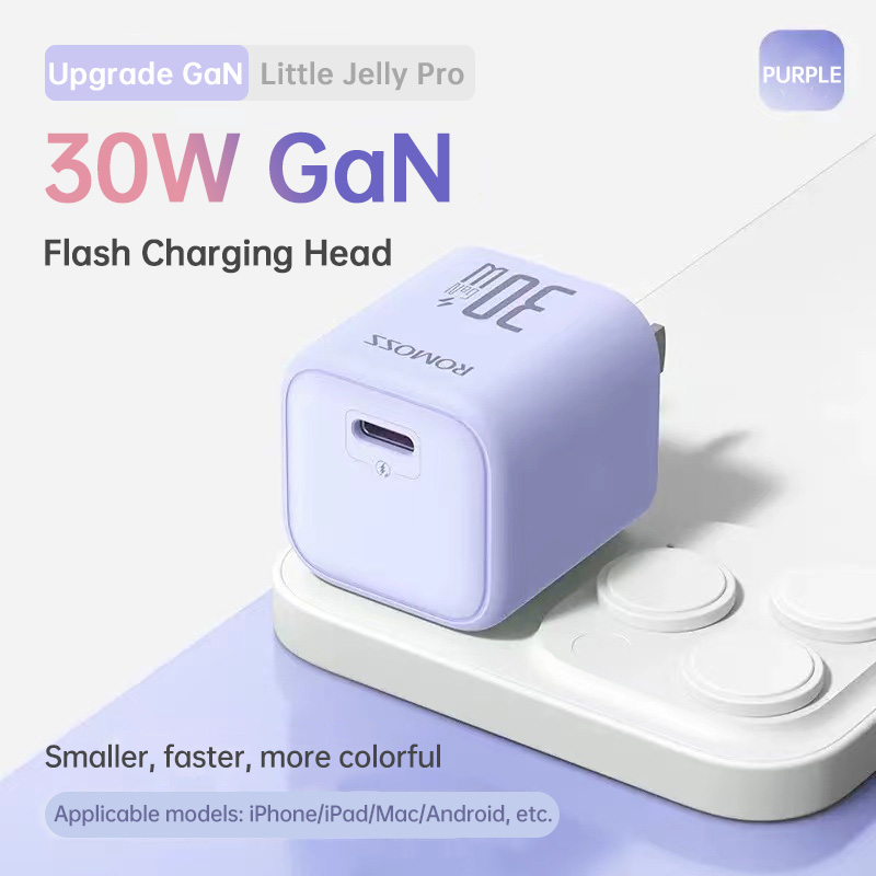 Romoss AC30C Mini Phone Charger PD30W Portable iPhone Fast Charge Type ...