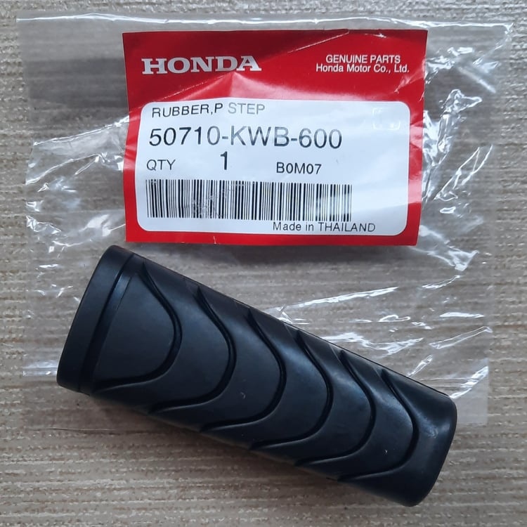 RUBBER FOOTREST HONDA WAVE 110 / XRM 125 BEAT FI CLICK 125i (50710-KWB-600) | Lazada PH