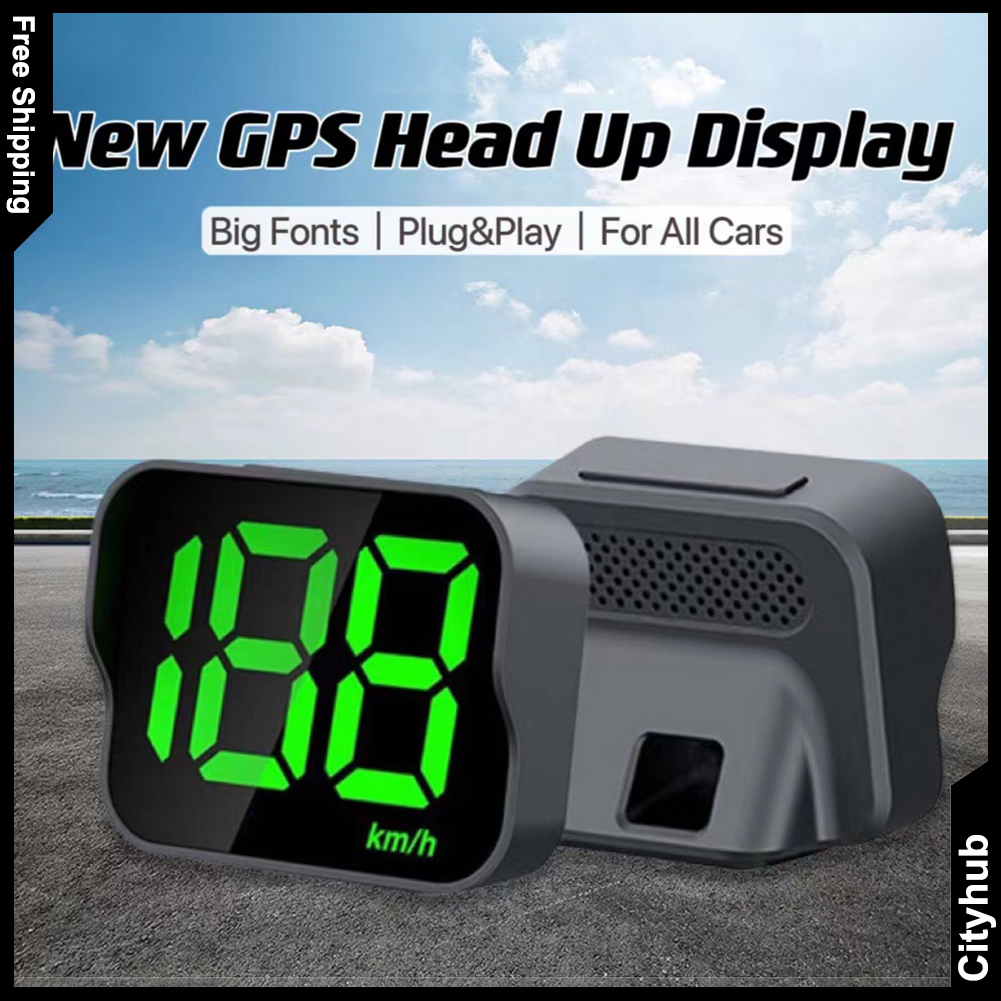 Universal Car Digital Speedometer Multifunctional Car GPS HUD Satellite ...
