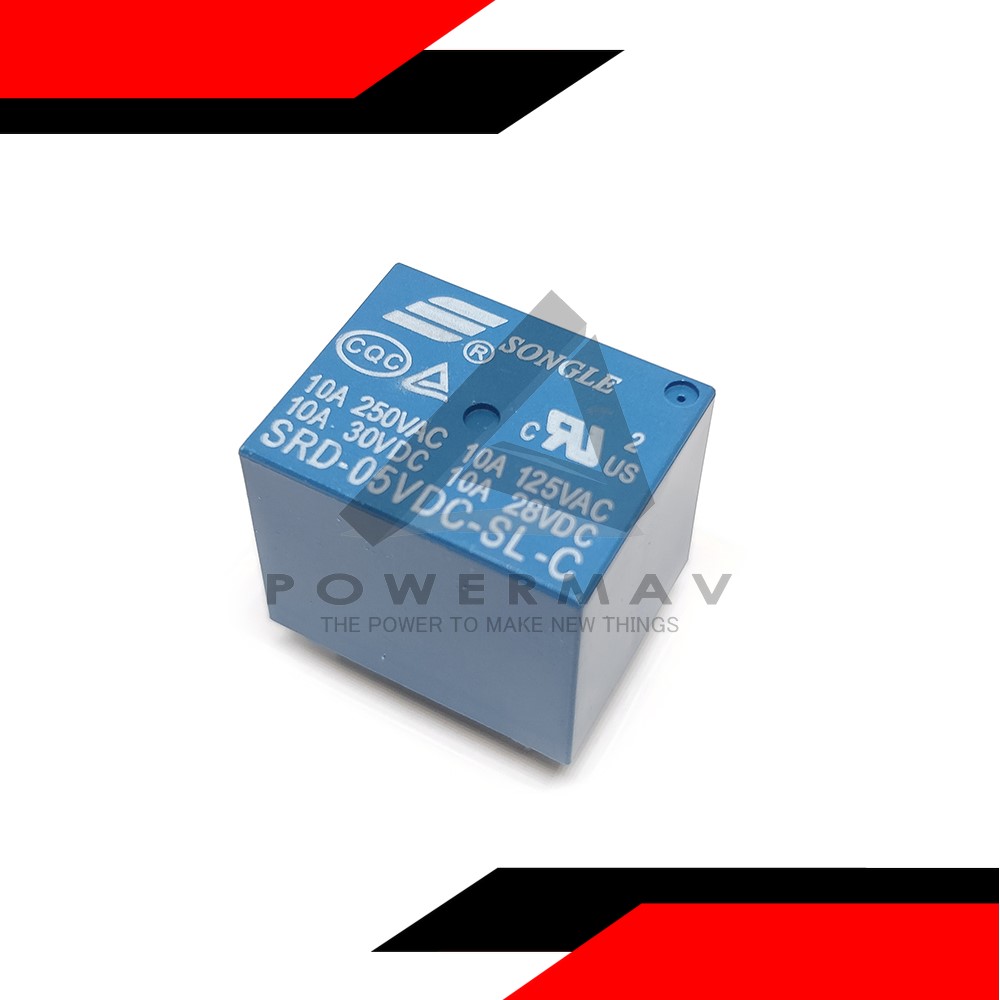 original 5v relay 10a songle Relay SRD-05VDC-SL-A SRD-12VDC-SL-A SRD-24VDC-SL-A 5V 12V 24V 10A ...