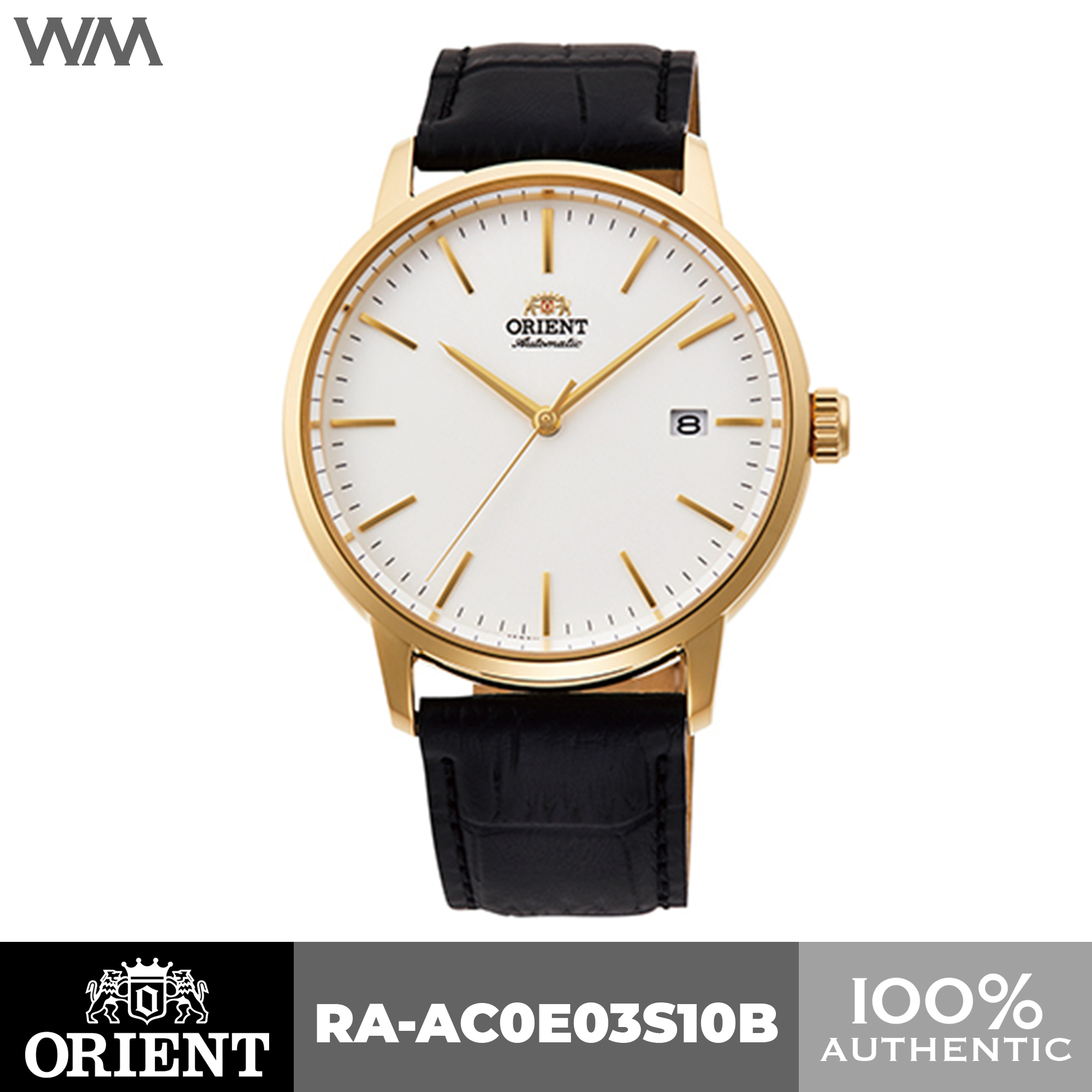 Orient Maestro Classic White Dial Formal Dress Automatic Watch RA ...