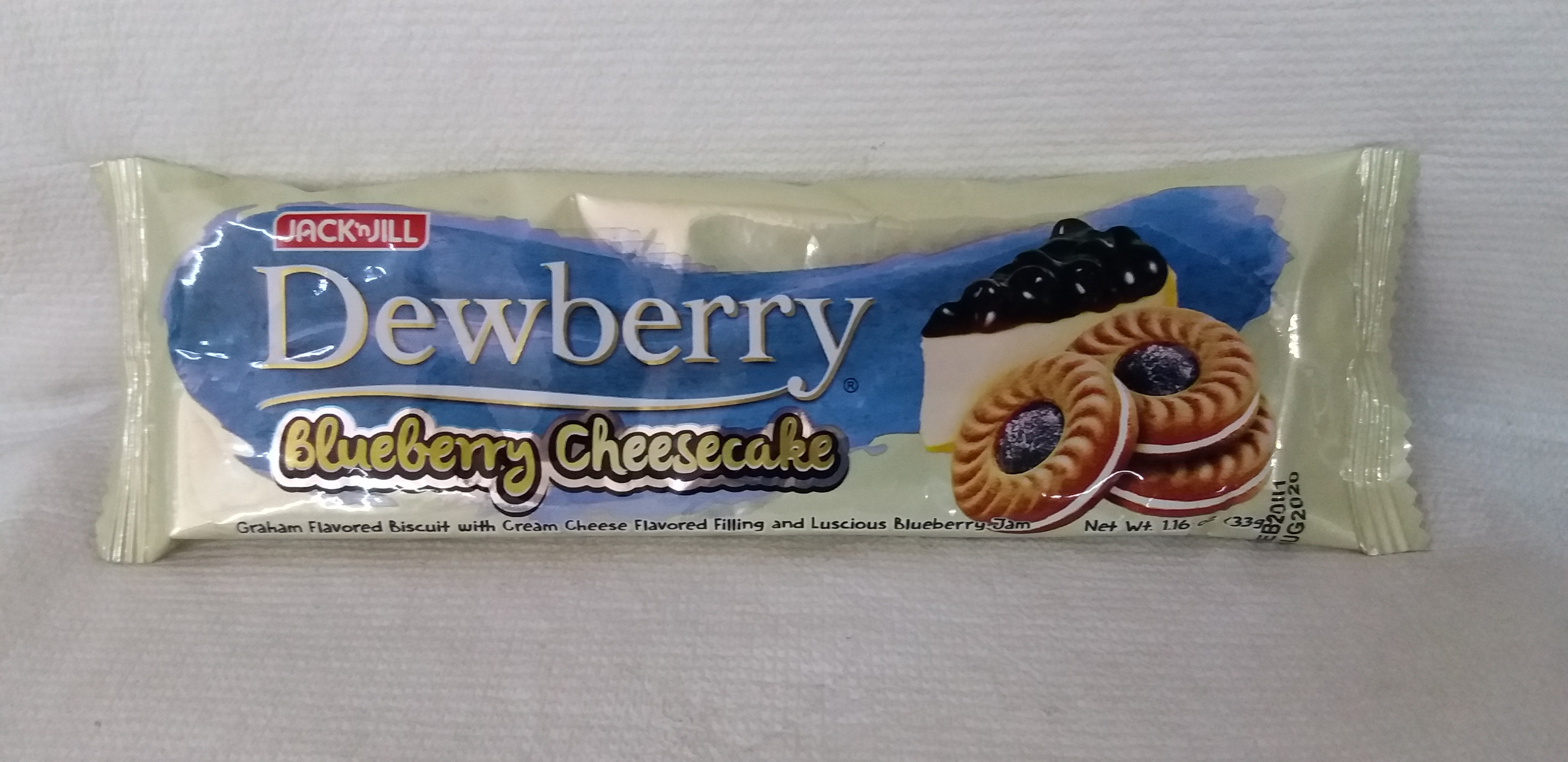 Dewberry Blueberry Cheesecake 33g (10pcs) | Lazada PH