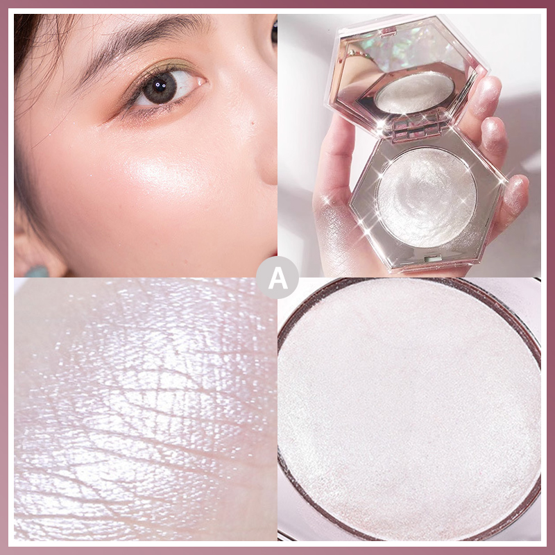 🔥C.three Diamond High Gloss Powder Cake Delicate Pearl-lustre Powder ...