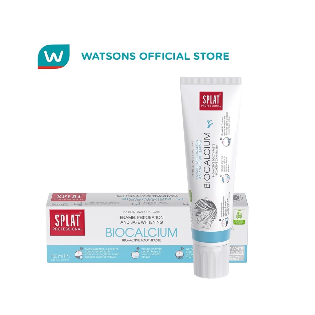 SPLAT Professional BIOCALCIUM bio-active toothpaste 100ml | Lazada PH