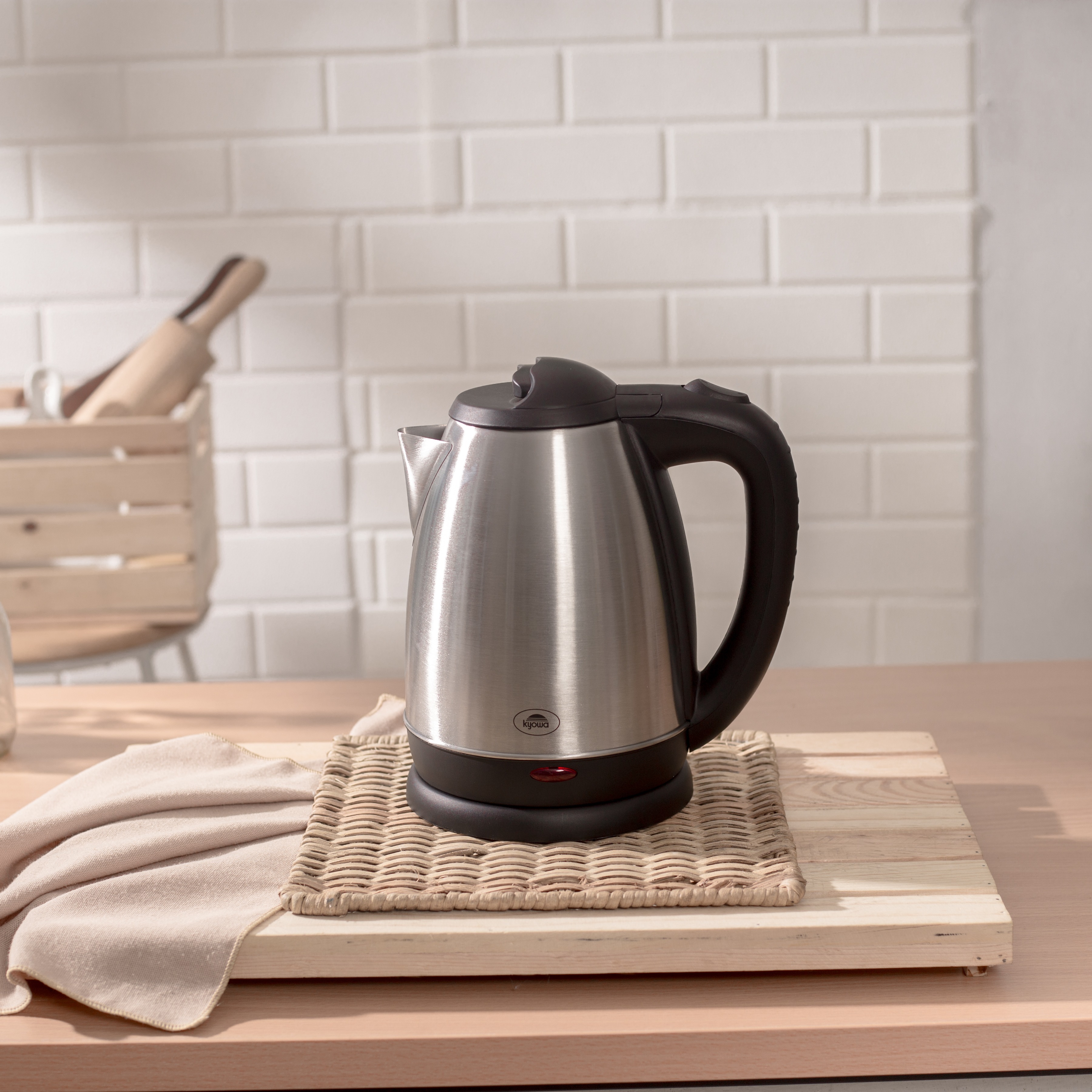 Kyowa Stainless Steel Electric Kettle 1.7L KW-1362 | Lazada PH
