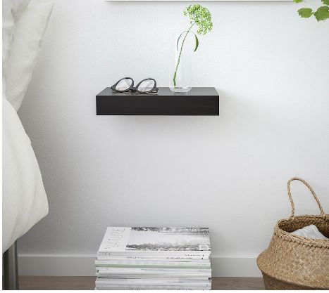 Lack Floating Wall shelf 30cm (Black) | Lazada PH