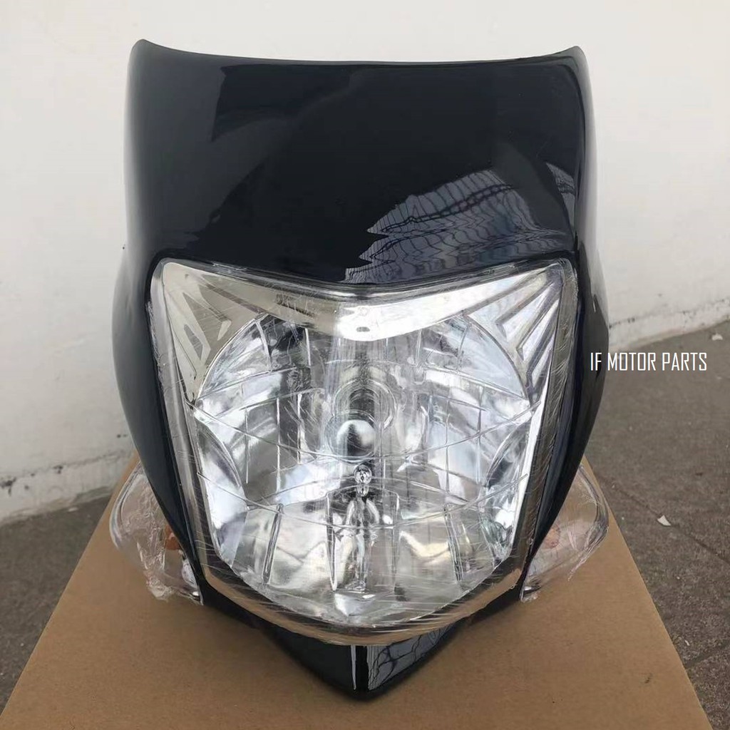Headlight Honda XRM RS 125 RS 110 Headlight Full face Assy Set by IF ...