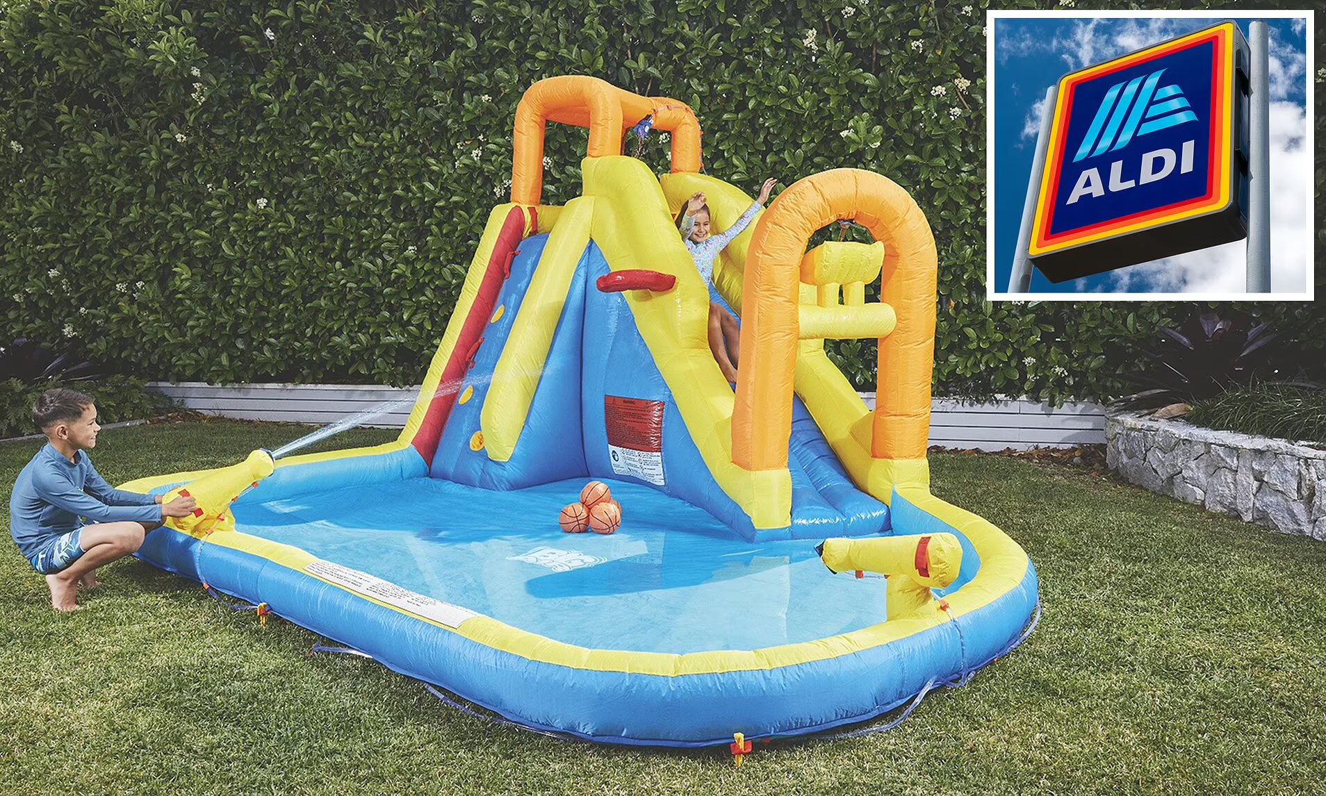 Aldi Big Air inflatable Water Park | Lazada PH