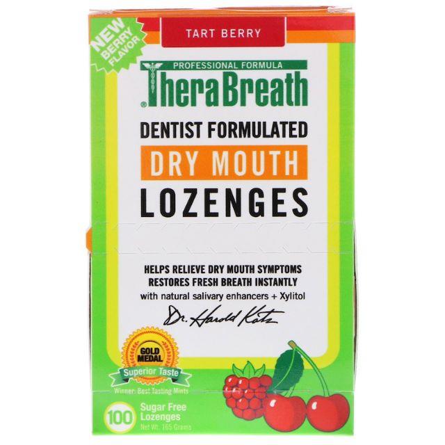 Hot search TheraBreath Dry Mouth Lozenges Sugar Free 100 Lozenges ...