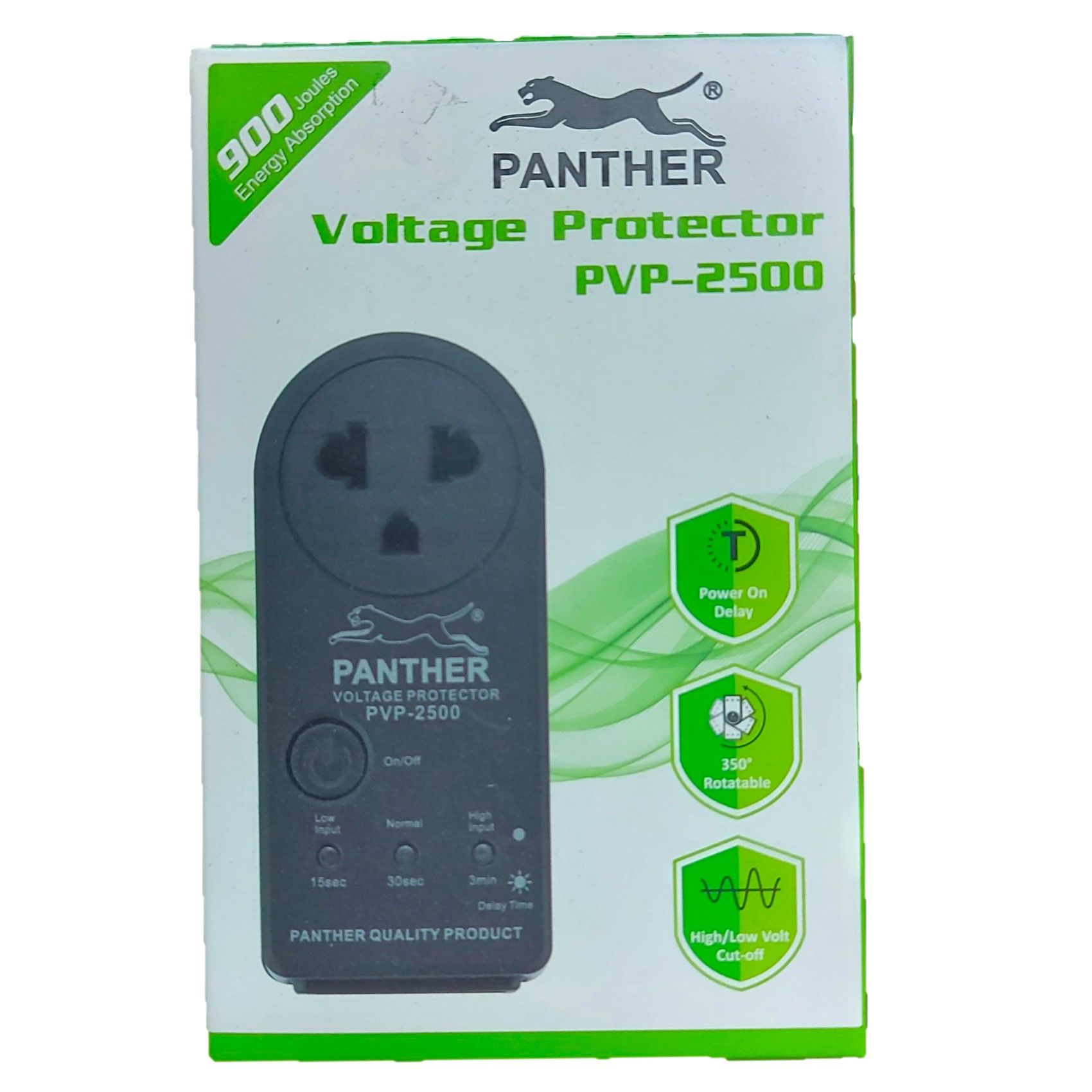 Panther Voltage Protector with Power on Delay PVP-2500 PVP2500 PVP 2500 ...