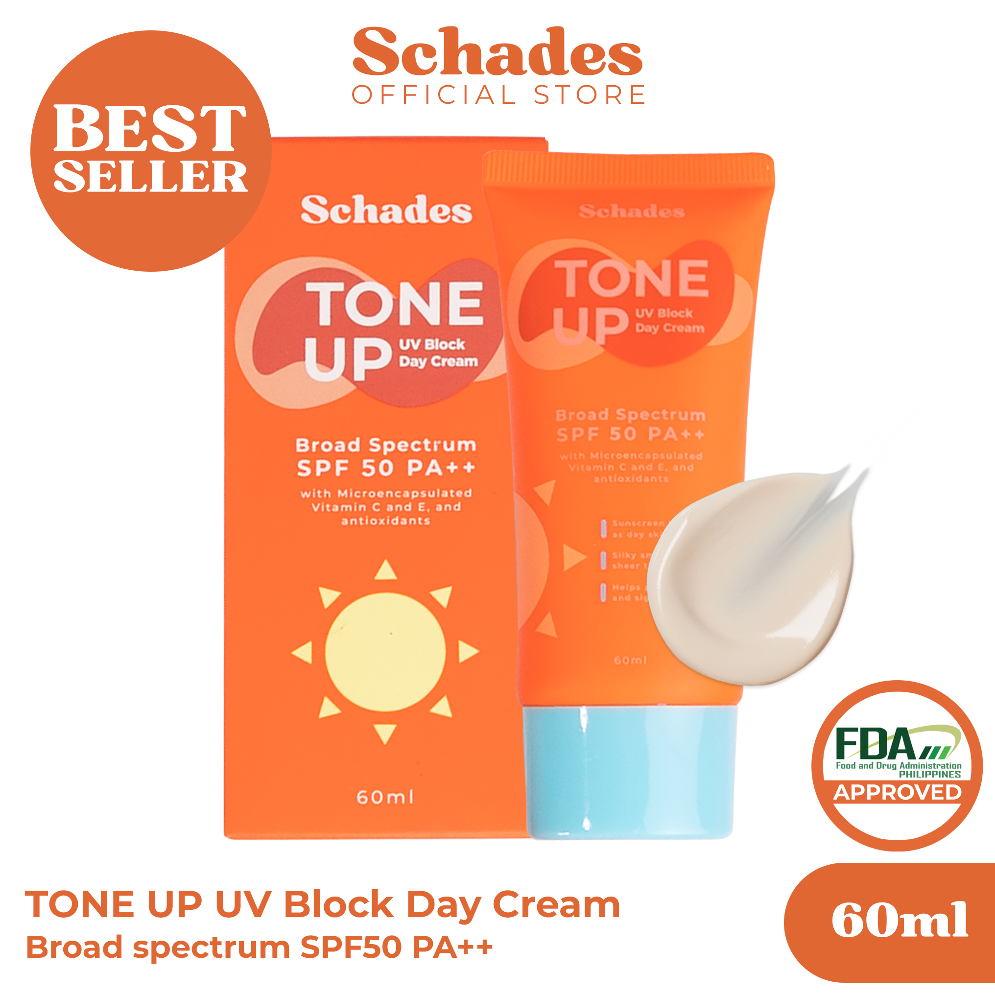 Schades TONE UP UV Block Day Cream | Lazada PH