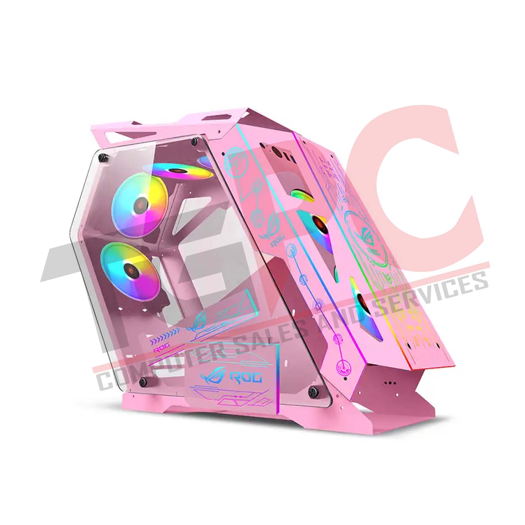 Coolman Cyborg Robot Gaming case Mid tower | Lazada PH