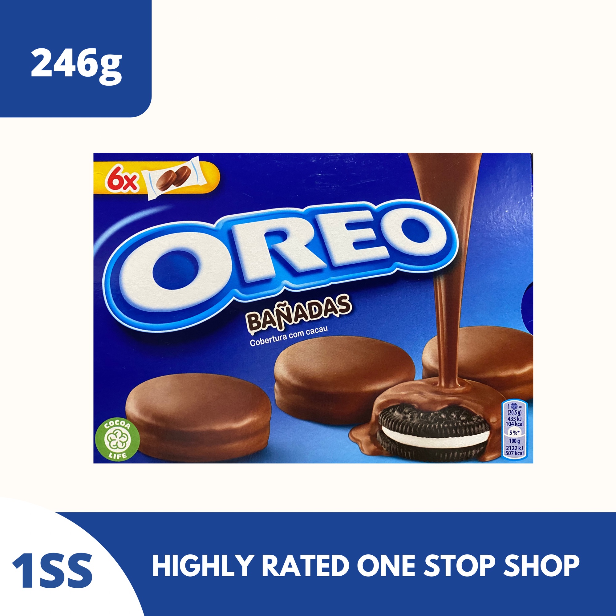 Oreo Bañadas Chocolate Covered Oreo Cookies 246g | Lazada PH