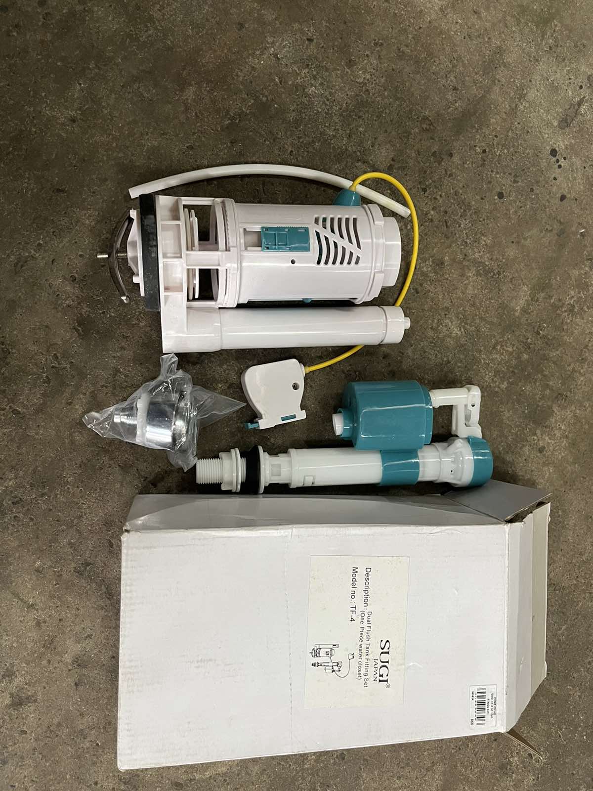 Toilet tank fittings set dual flush good price guaranteed | Lazada PH