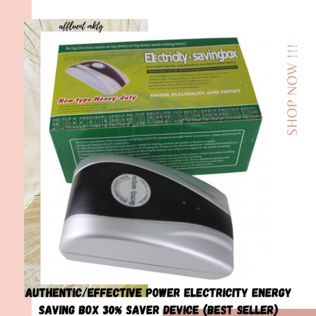 Authentic/Effective Power Electricity Energy Saving Box 30% Saver ...