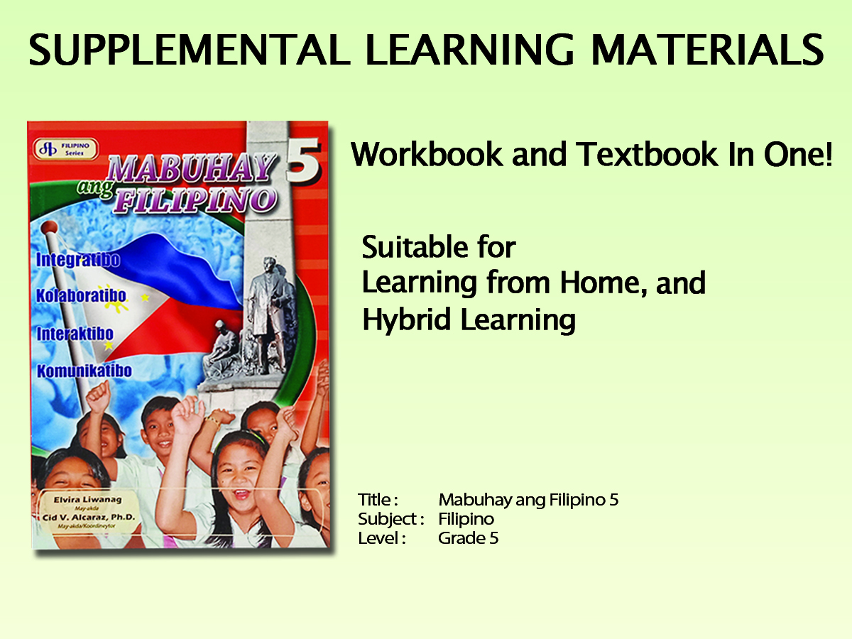 FILIPINO TEXTBOOK Mabuhay ang Filipino Grade 5 (Elementary Series ...