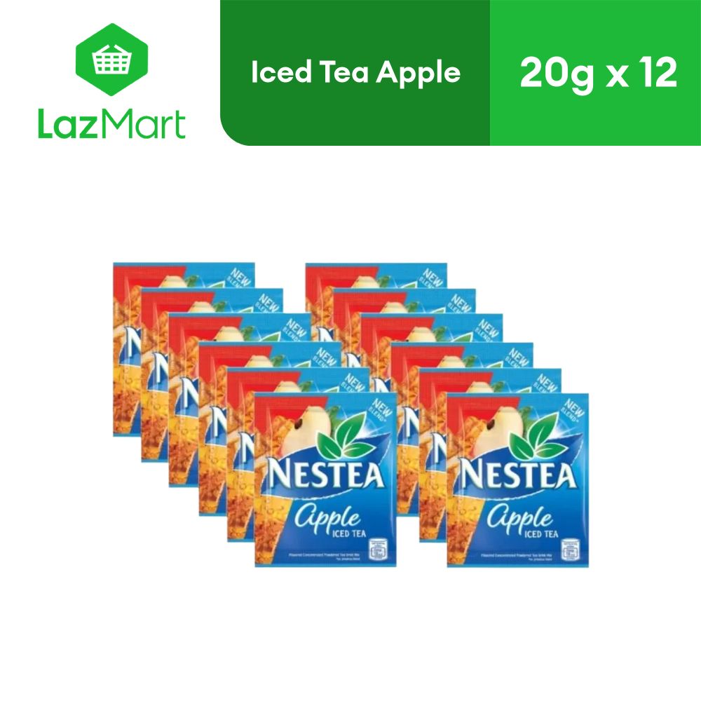NESTEA Iced Tea Apple Blend 20g - Pack of 12 | Lazada PH