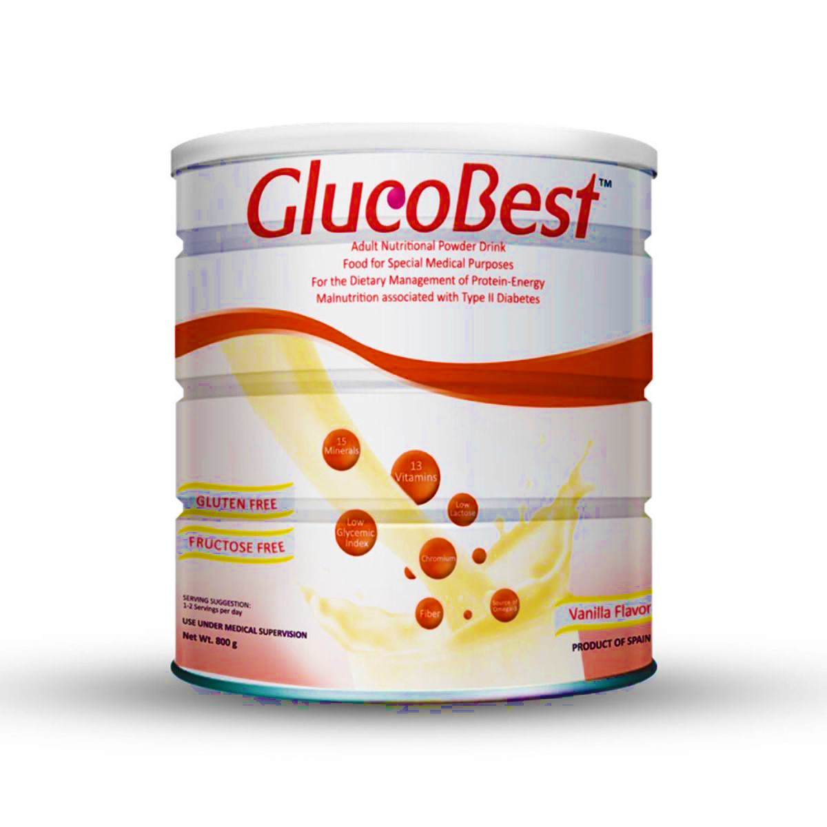 GLUCOBEST 800G VANILLA & CHOCOLATE FLAVOR | Lazada PH