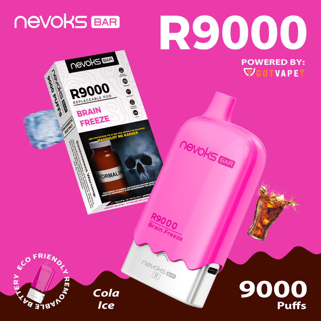 {Legit} Nevoks Bar R9000 Disposable Pod | Nevoks Disposable Pod ...