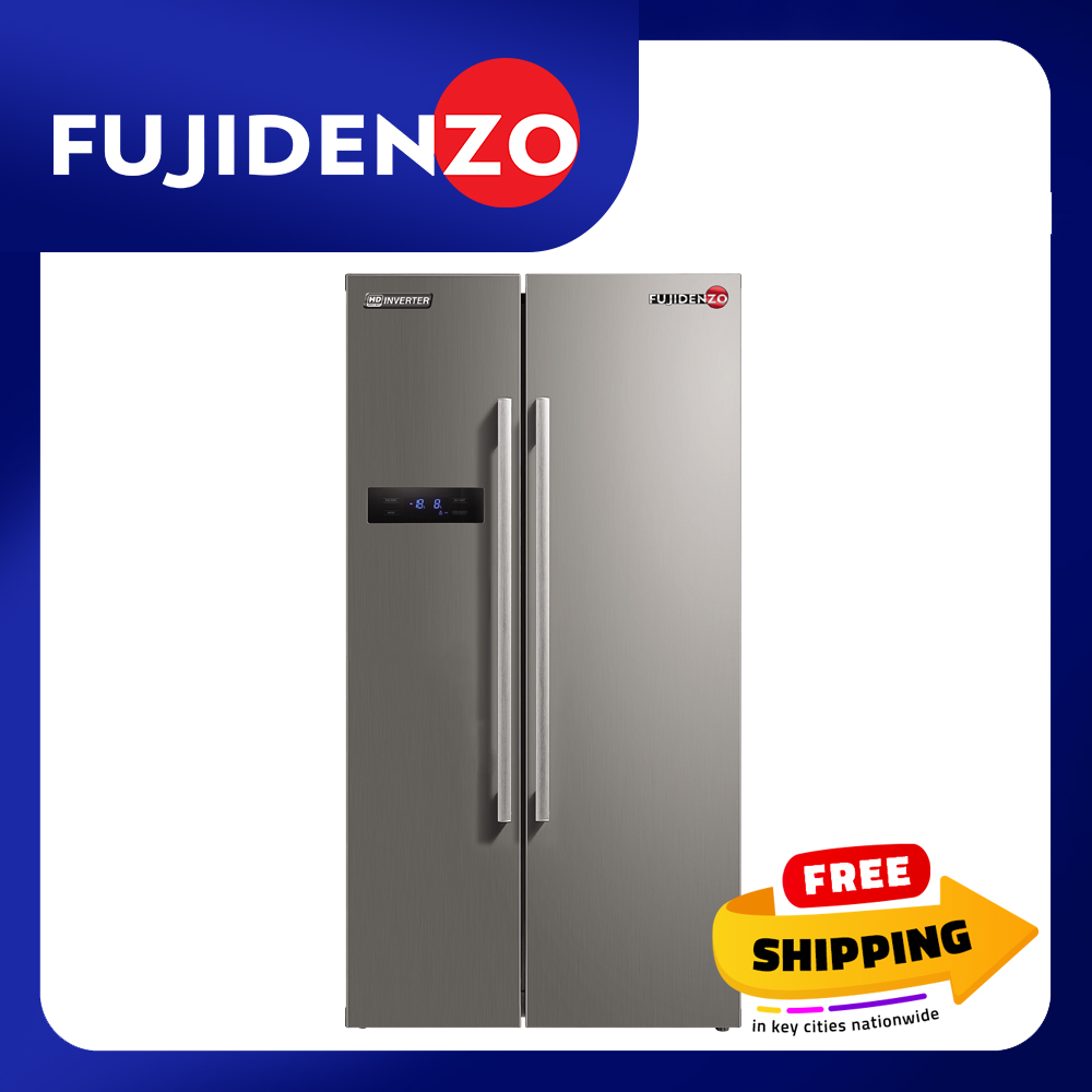 Fujidenzo 20 cu. ft. HD Inverter Side by Side Refrigerator ISR-20 SS ...