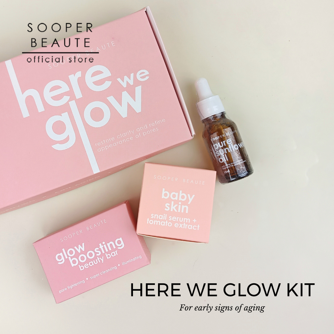 Sooper Beaute Here We Glow Kit | Lazada PH