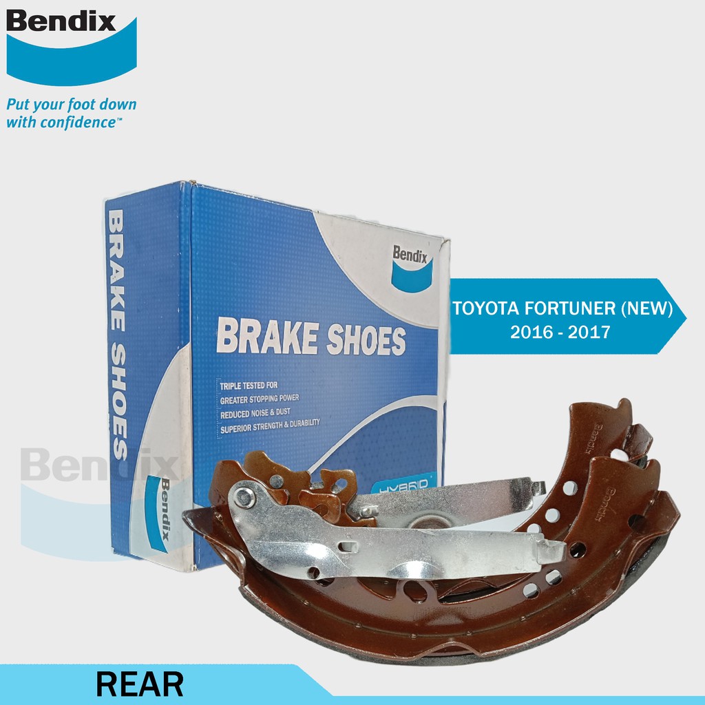Bendix Brake Shoe For Toyota Fortuner NEW (Rear) 2016-2017 | Lazada PH