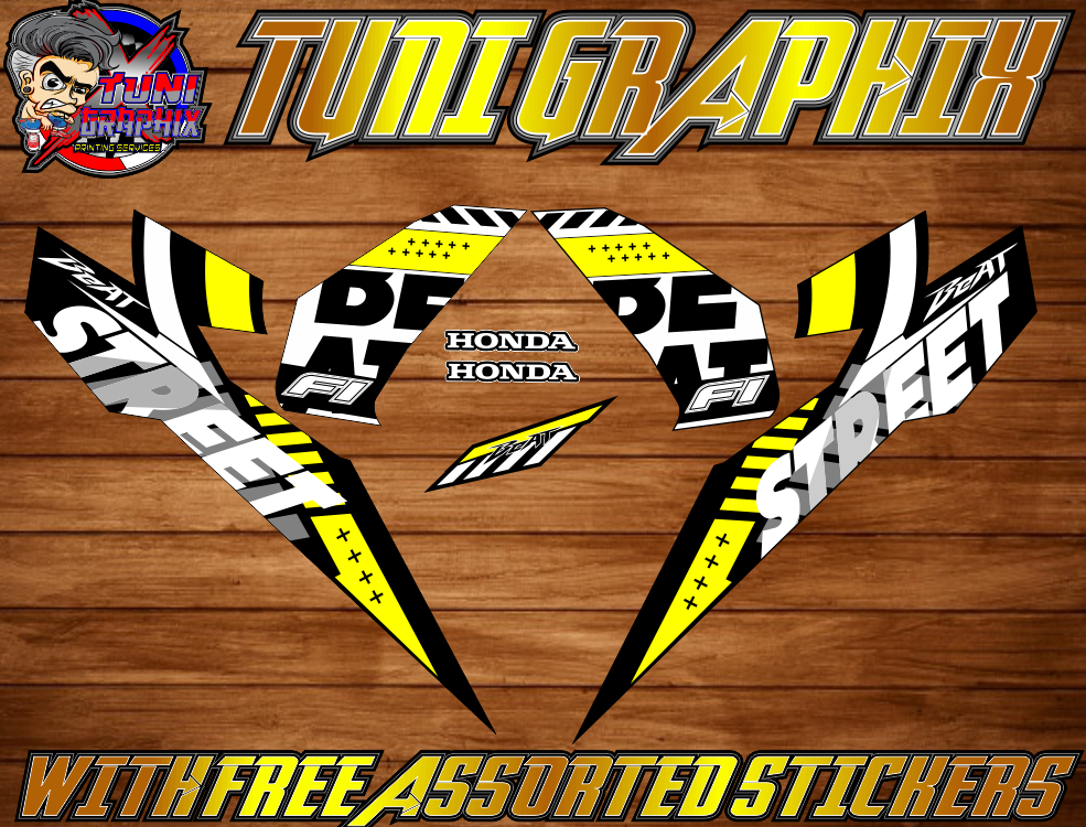 Honda Beat Street V2 Stock Decals Set 2019 | Lazada PH