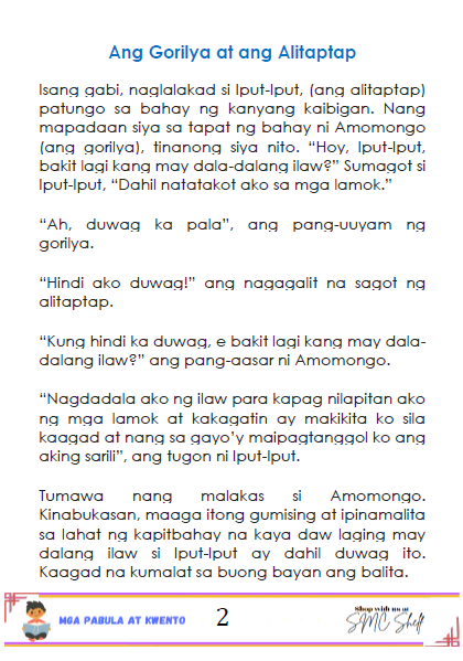 Kwentong Pabula Maikling Kwento: Ang Magkakaibigang Baka