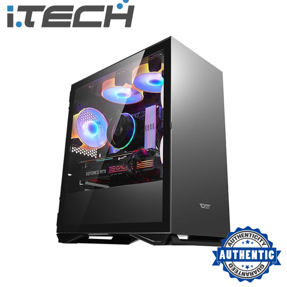 darkFlash DLM22 Luxury MATX PC Case [Black] | Lazada PH