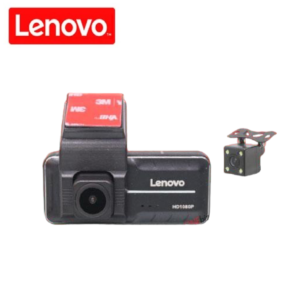 Lenovo Q3 Lite Front and Rear Full HD Dash Cam Voice Control Command G ...
