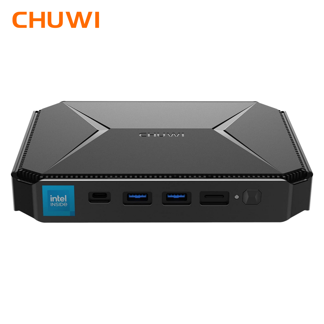 CHUWI Mini PC HeroBox, Intel 12th Gen N100, 256GB SSD 8GB RAM, Desktop ...