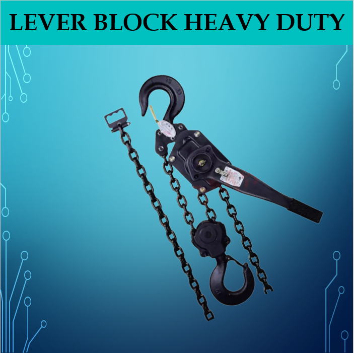 Equipment Pro 0.5T x 1.5M (6mm) LEVER BLOCK (Heavy Duty) Durable high ...