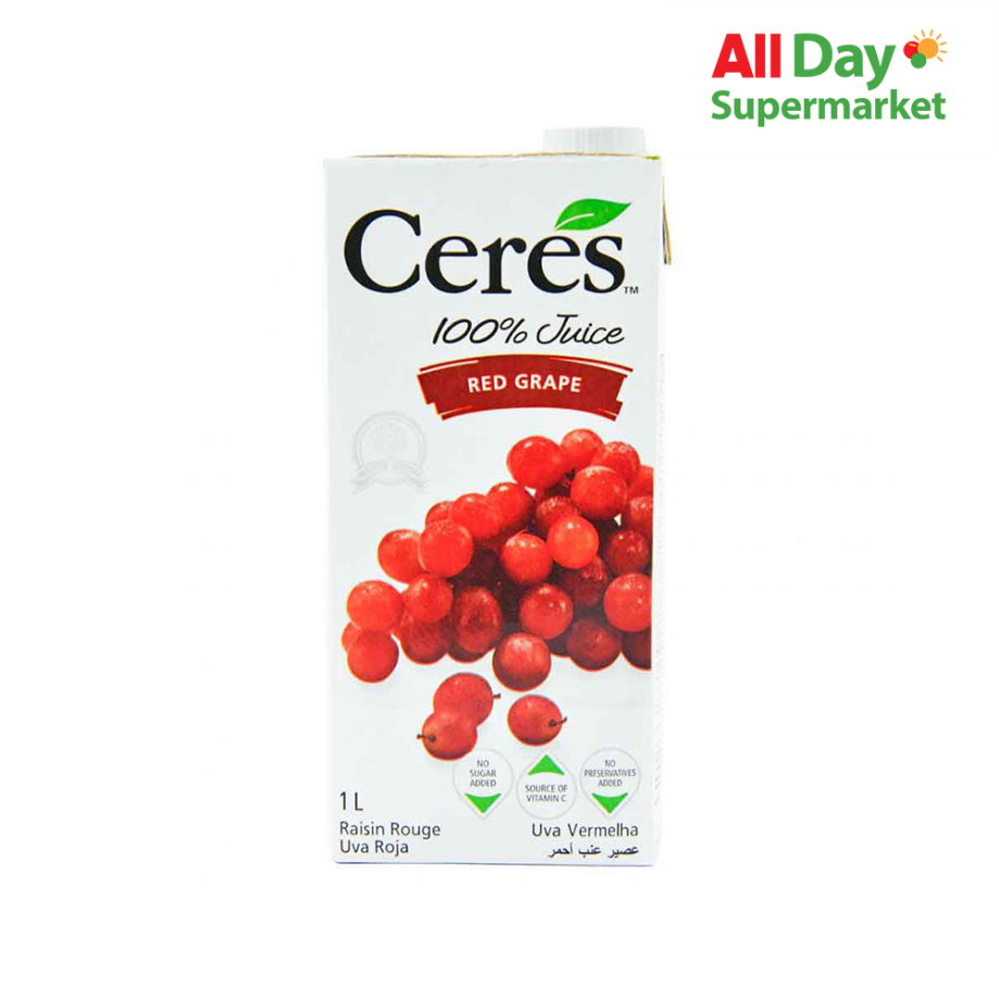 Ceres Red Grape Fruit Juice 1L | Lazada PH