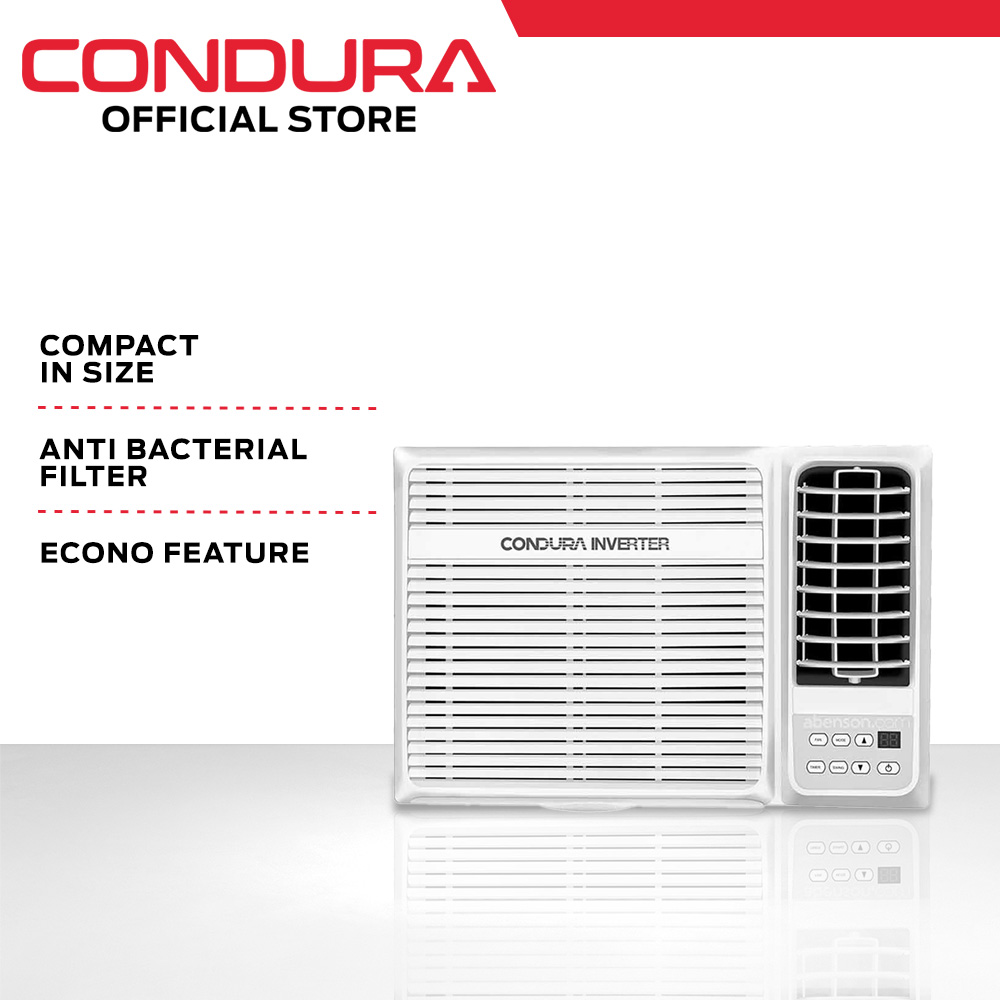 Condura Compact Inverter, 1.0HP Window Air Conditioner | Lazada PH