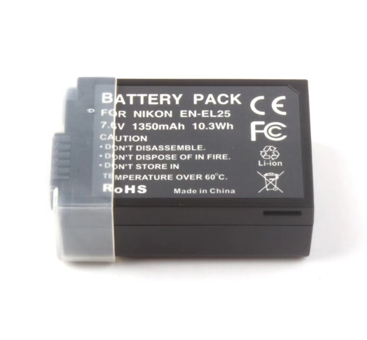Nikon EN-EL25 EL25a Battery for Nikon Z 50 Z50 ZFC Mirrorless Camera ...