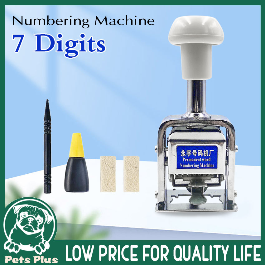 ★Same Day Shipping★ Number Machine 7 Position Automatic Numbering ...