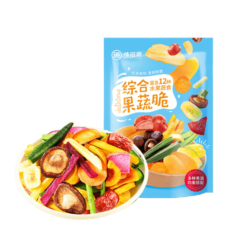 【Buy 1 Take 1】258g 12-in-1 Assorted fruit and vegetable crisp Mixed ...